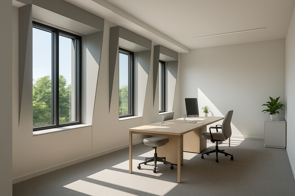 9 Creative Ways Window Shrouds Enhance Office Spaces